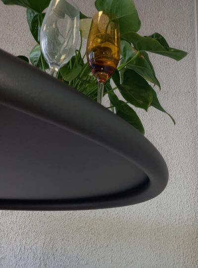 FUSION - table de repas CARACOL en métal